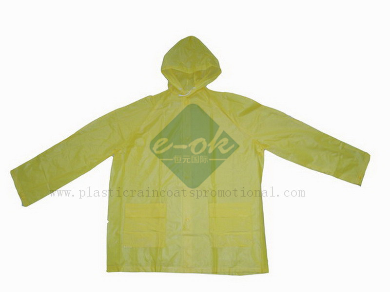 PVC Plastic Raincoats|Vinyl Rain Jacket|Promotional Raincoats wholesaler